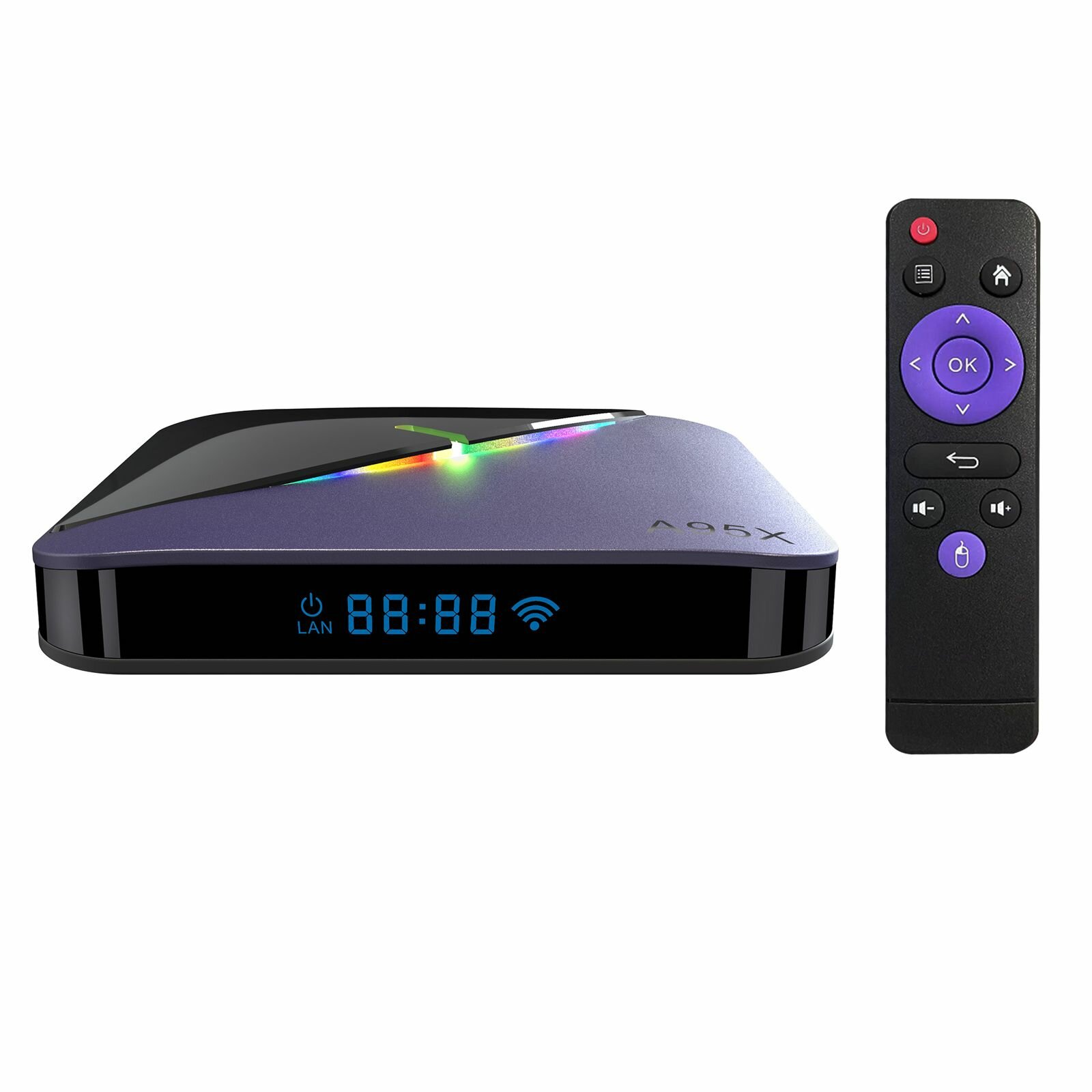 A95X F3 Air II Android 11.0 Smart TV Box Amlogic S905W2 UHD 4K Медиаплеер 2.4G/5G