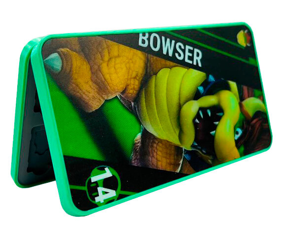 Кейс для хранения 24 игровых карт Nintendo Switch Storage Box (Bowser)