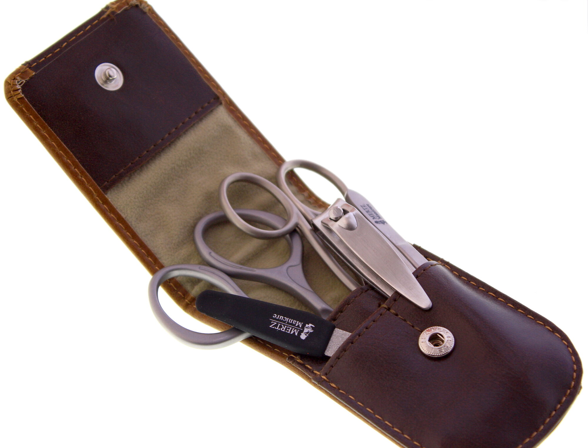 Мужской маникюрный набор Mertz 60031 из Германии, 5 инструментов