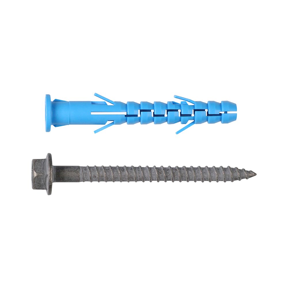 Дюбель фасадный европартнер 10х80 мм с шурупом 7х85 мм 4 шт