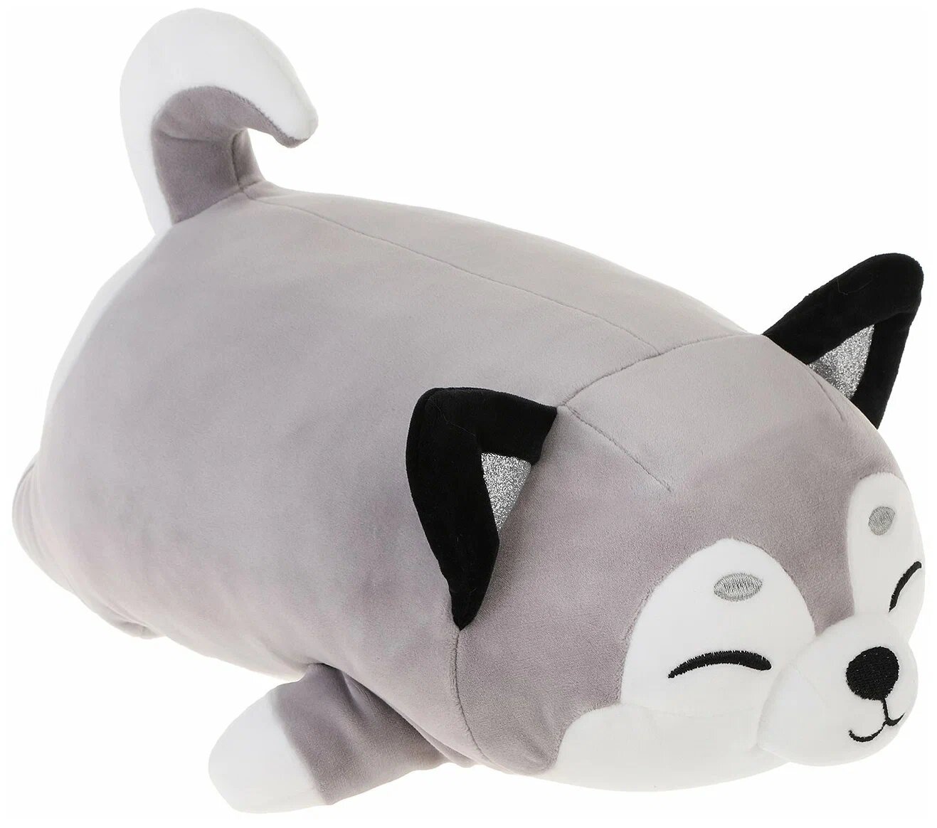 Мягкая игрушка Fluffy Family "Щенок Сплюшка" 681945, плюш и полиэфирное волокно, высота 38см