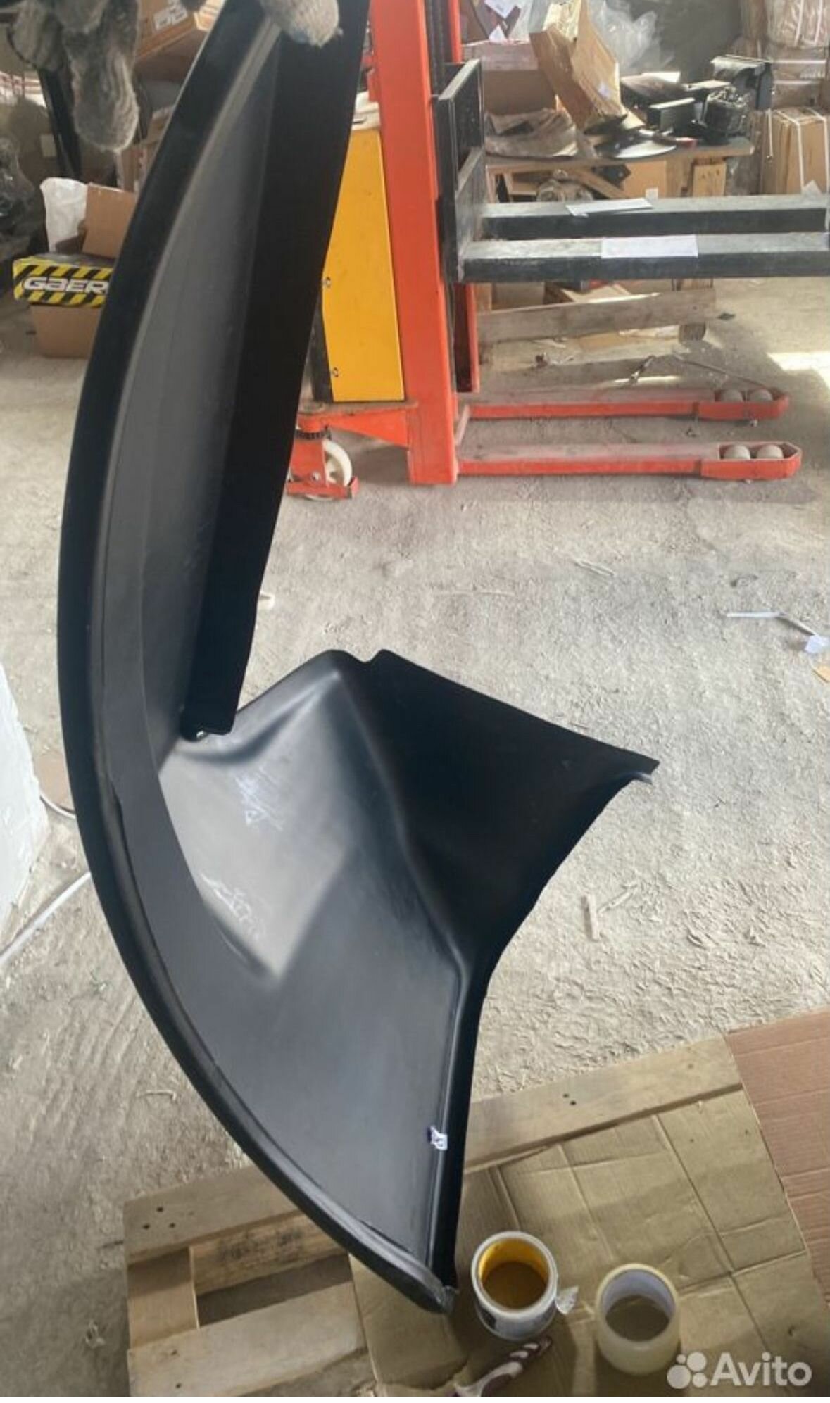 Крыло заднее МТЗ пластик