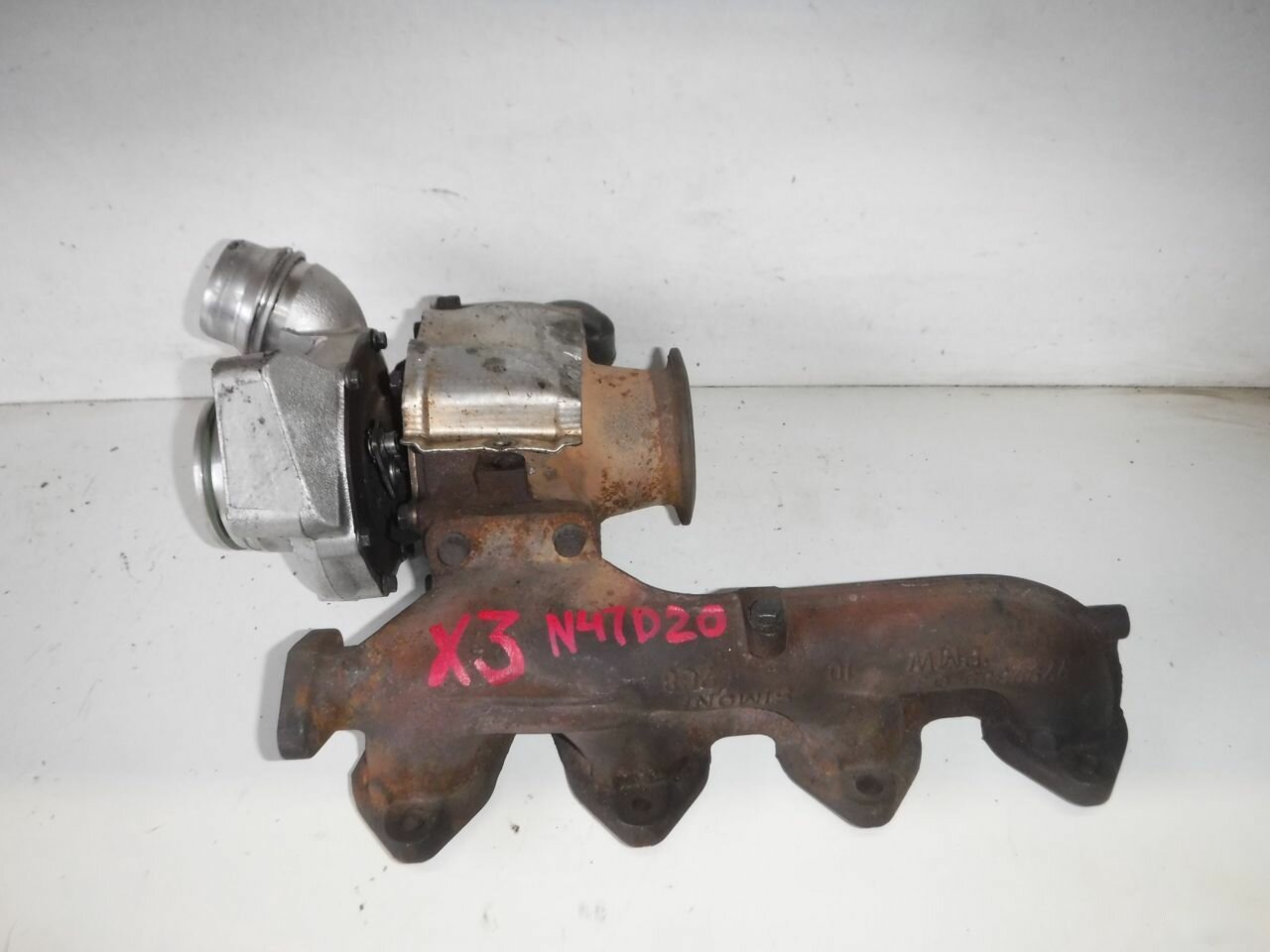 Турбокомпрессор (турбина) BMW X3 E83 (2003—2006) 11658506891