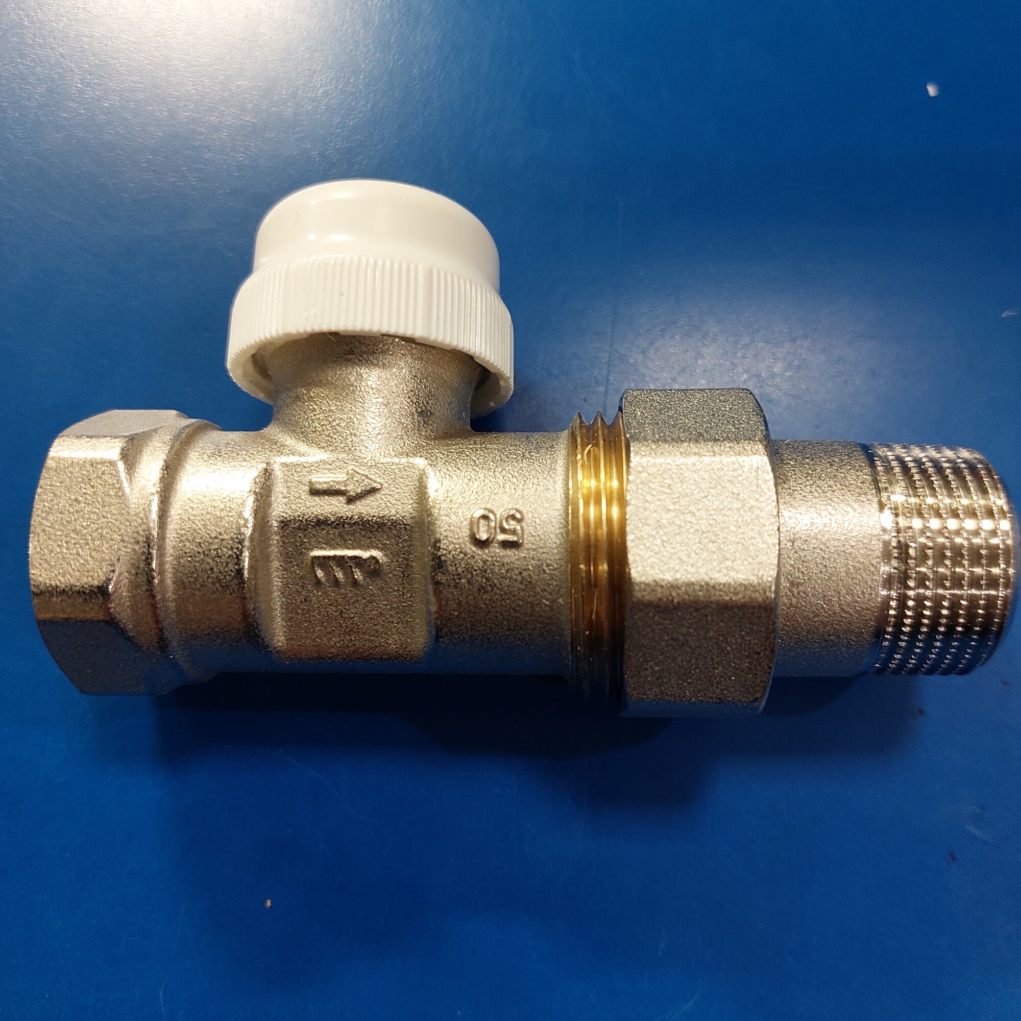 Термостатический клапан для отопления VALVOLA. VD2101, прямой, 3/4"