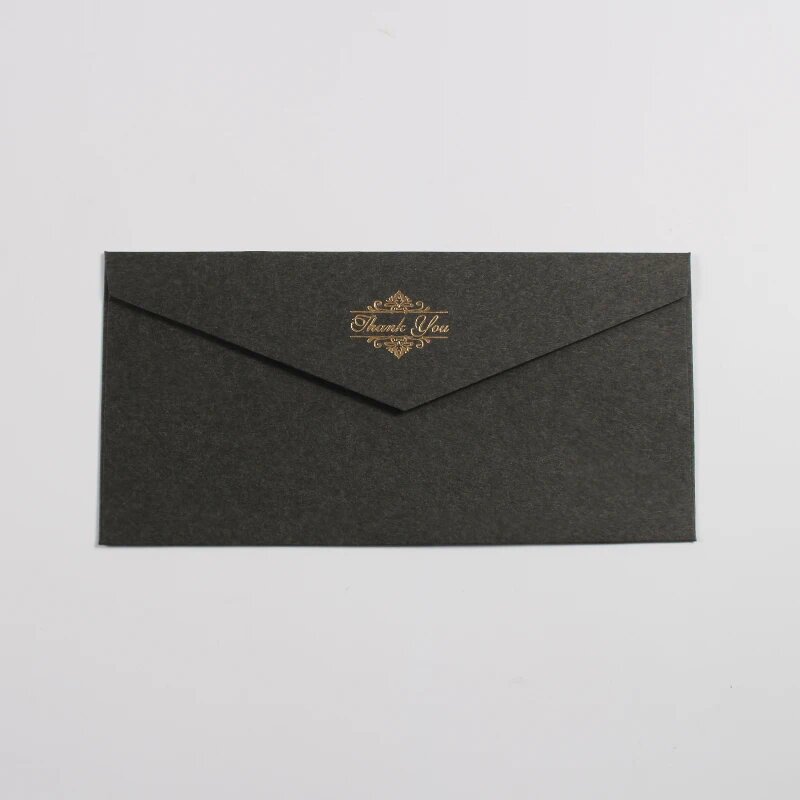 Конверты из крафт-бумаги Samgubo, 5 шт. Black