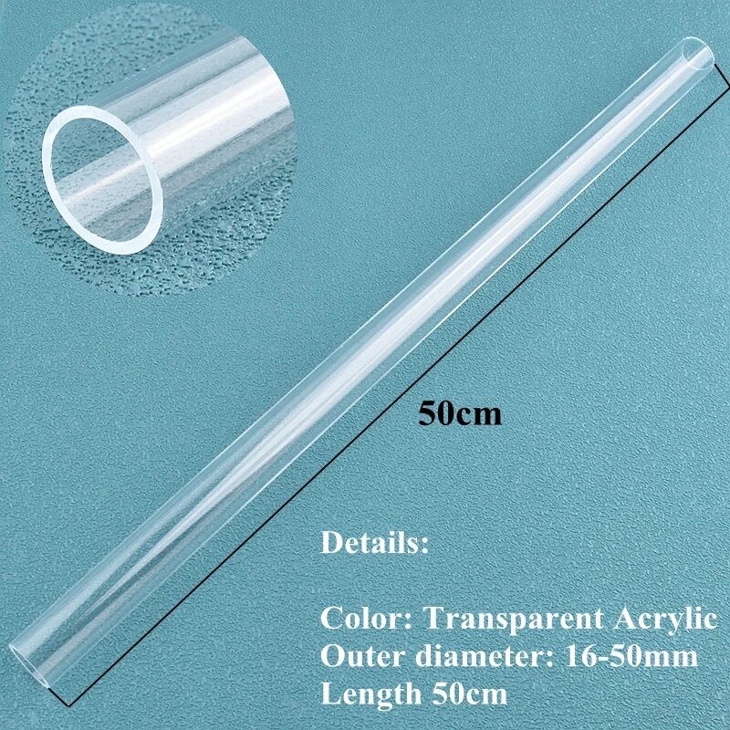СgooHan прозрачный акриловый соединитель для садового водопровода 50cm long pipe, 32mm