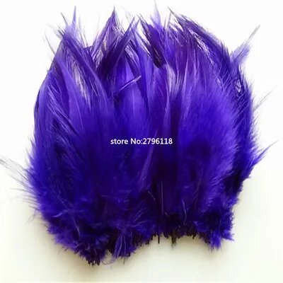 Натуральные перья фазана YY-tesco 100 шт, 10-15 см Фиолетовый, purple