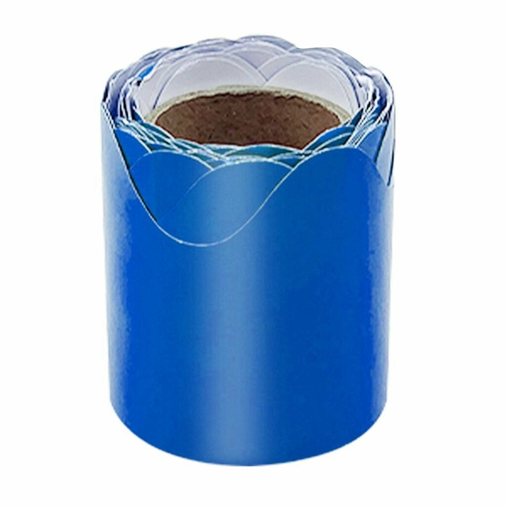 Декоративная бумага с меловой доской - синий