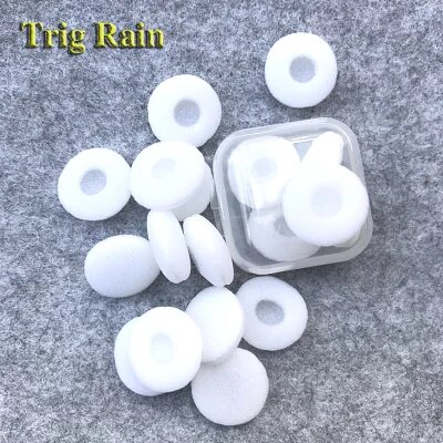20 шт, амбушюры Chic Rain для наушников 18 мм White 20pcs