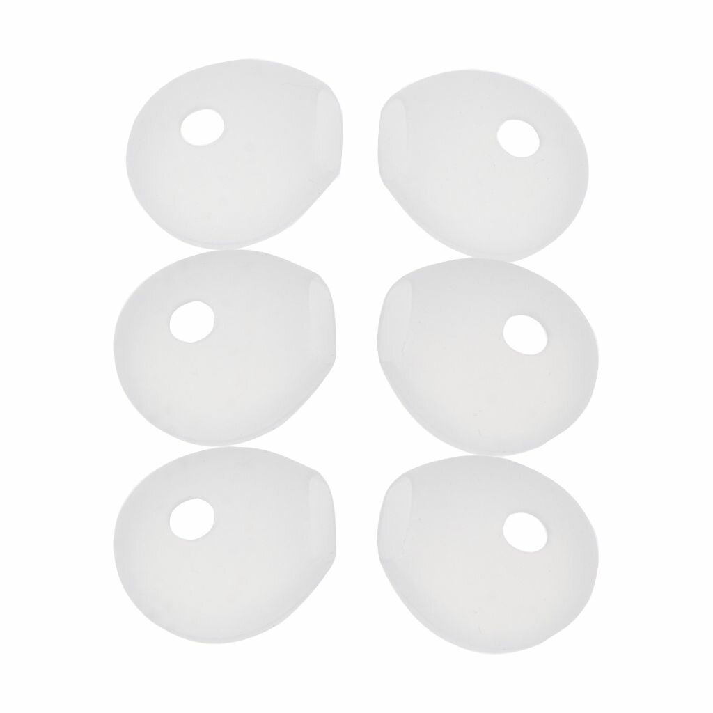 3 пары чехлов для наушников, мягкие силиконовые вкладыши, аксессуары Huawei AM116 AM115 Vivo X9 XE680, спортивные наушники