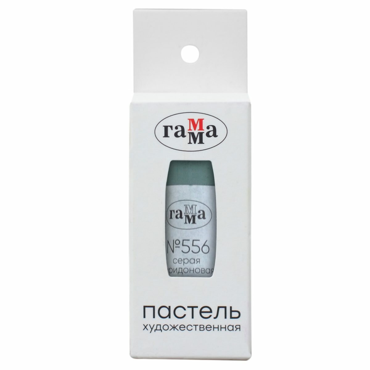Пастель сухая художественная Гамма, серая виридоновая №556, картон. упак, европодвес (210823_556)