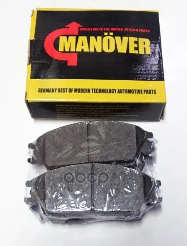 Колодки тормозные Chevrolet Accent Verna Getz Lantra передние к-т 4 шт MANOVER MR2014894 MANOVER арт. MR2014894