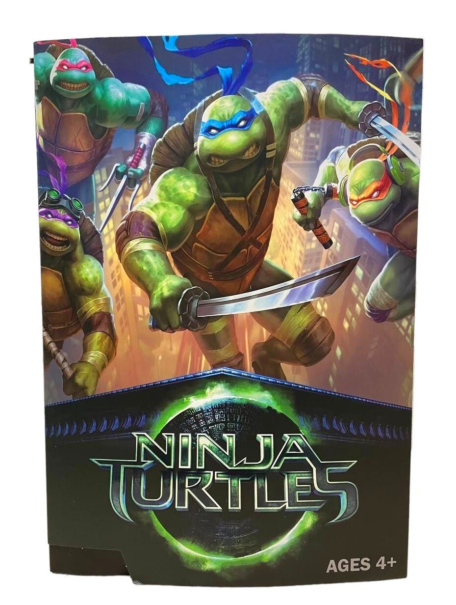 Игрушка-фигурка Черепашки Ниндзя Донателло с оружием. 34 см.