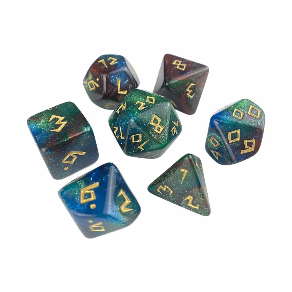 7-гранные игровые кубики
