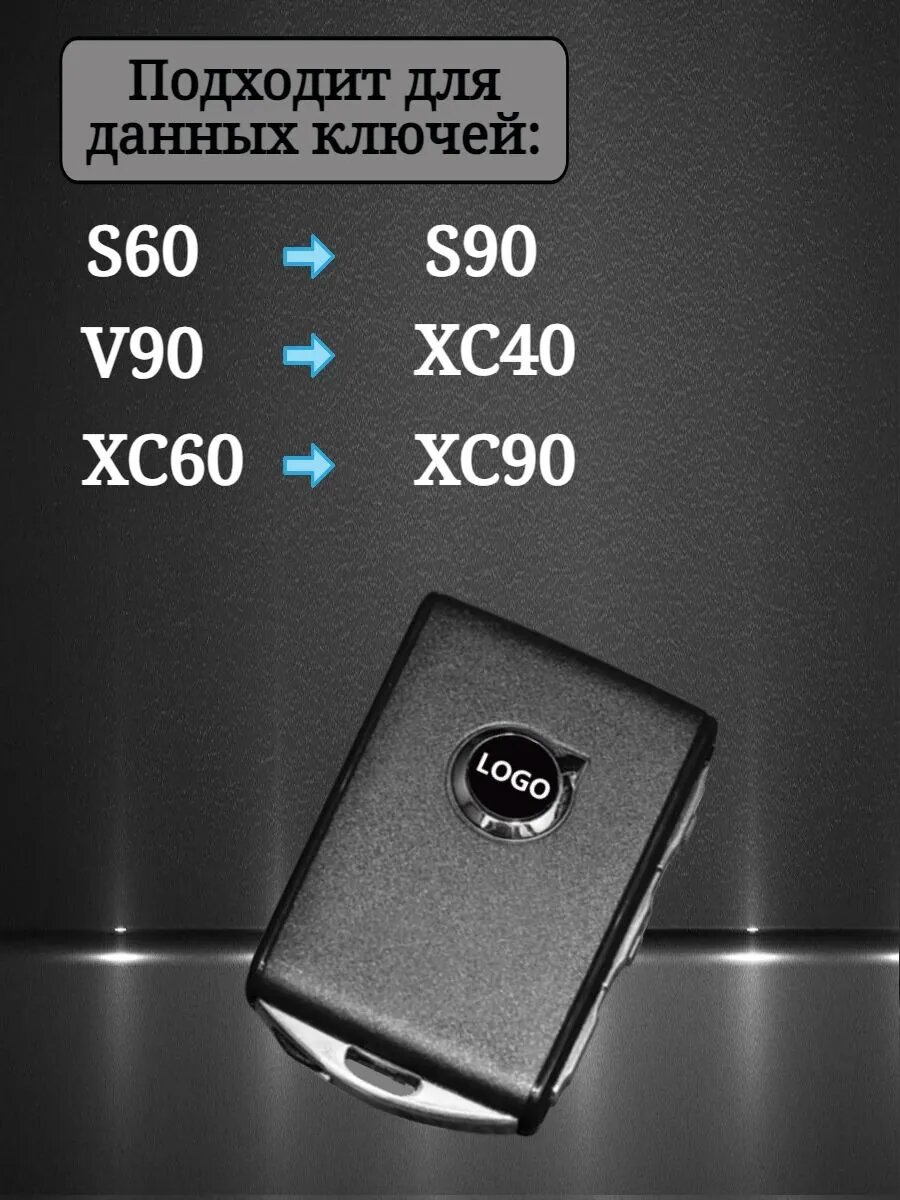 Чехол для smart ключа volvo — фото 1
