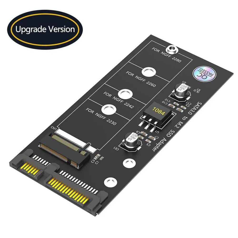 Новый адаптер M.2 NGFF SATA Msata SSD в SATA 3.0 2.5 Converter M2 PCI Riser Card для ПК, ноутбука B-Key, дополнительная карта до 6 Гбит/с