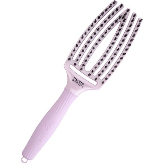Щетка для волос Olivia Garden Fingerbrush Boar&Nylon Ethereal Lavender