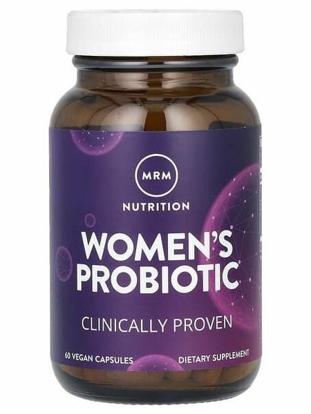 Женский пробиотик, 60 веганских капсул, MRM Nutrition