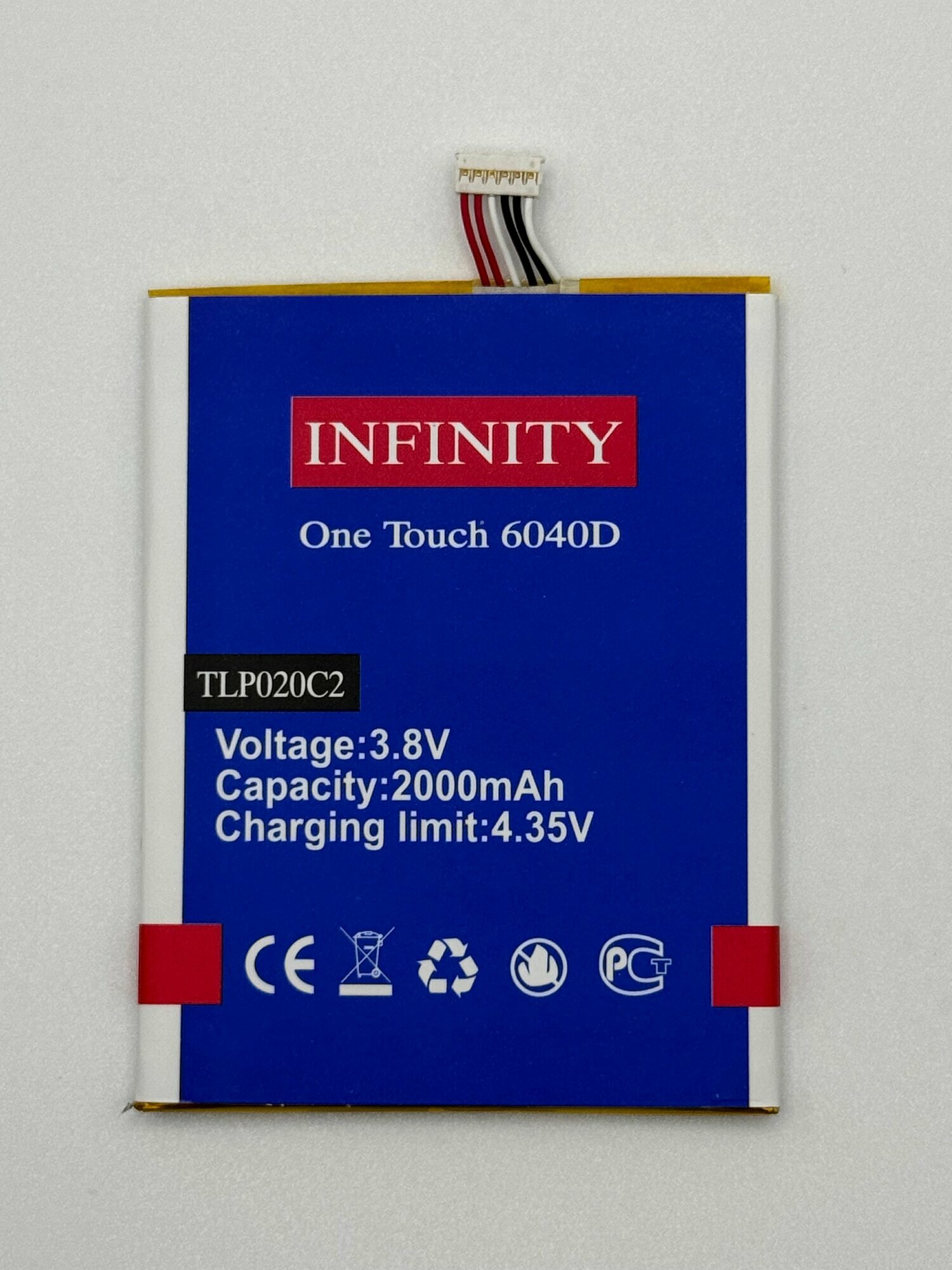 Аккумулятор Alcatel TLP020C2