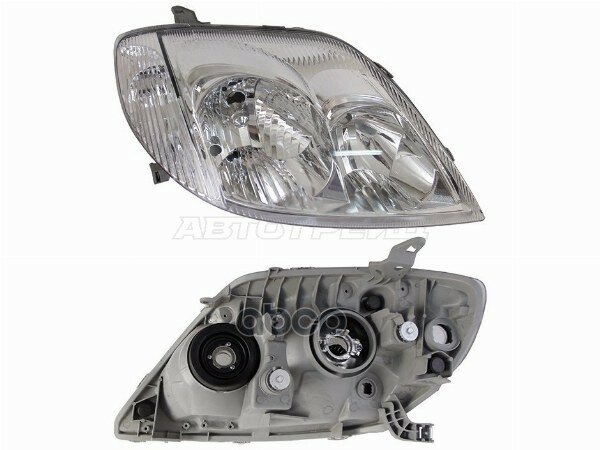 Фара Toyota Corolla (E120) 02-07 / Corolla Fielder 02-04 (Справа/ Галоген/ Ручная регулировка) Sat арт. ST-212-11C9R