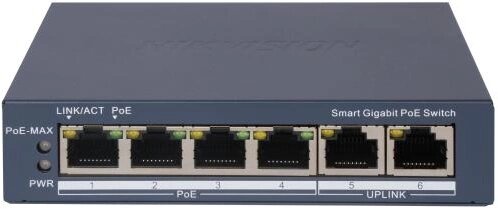 DS-3E1506P-EI / Коммутатор Hikvision DS-3E1506P-EI, управляемый