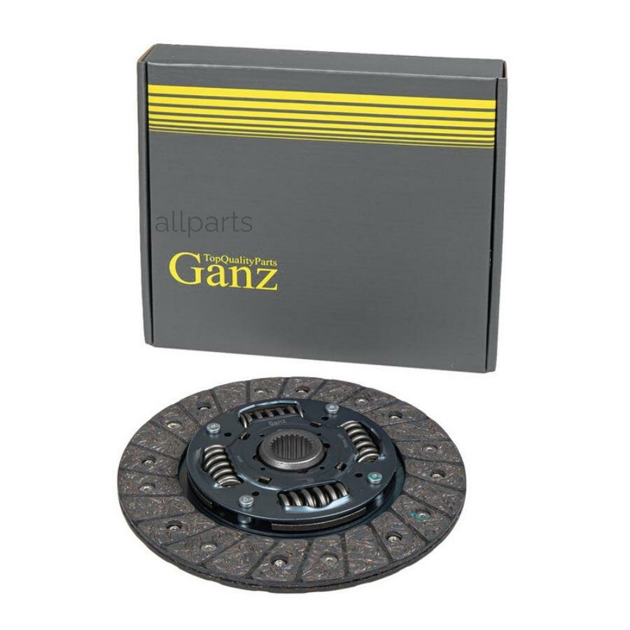 GANZ GIE36256 Диск сцепления SUBARU FORESTER GANZ GIE36256