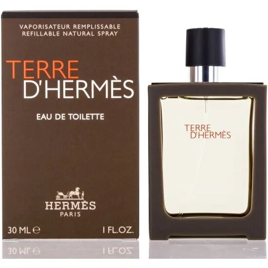 Туалетная вода Hermes "Terre D'Hermes", 30мл, мужской аромат