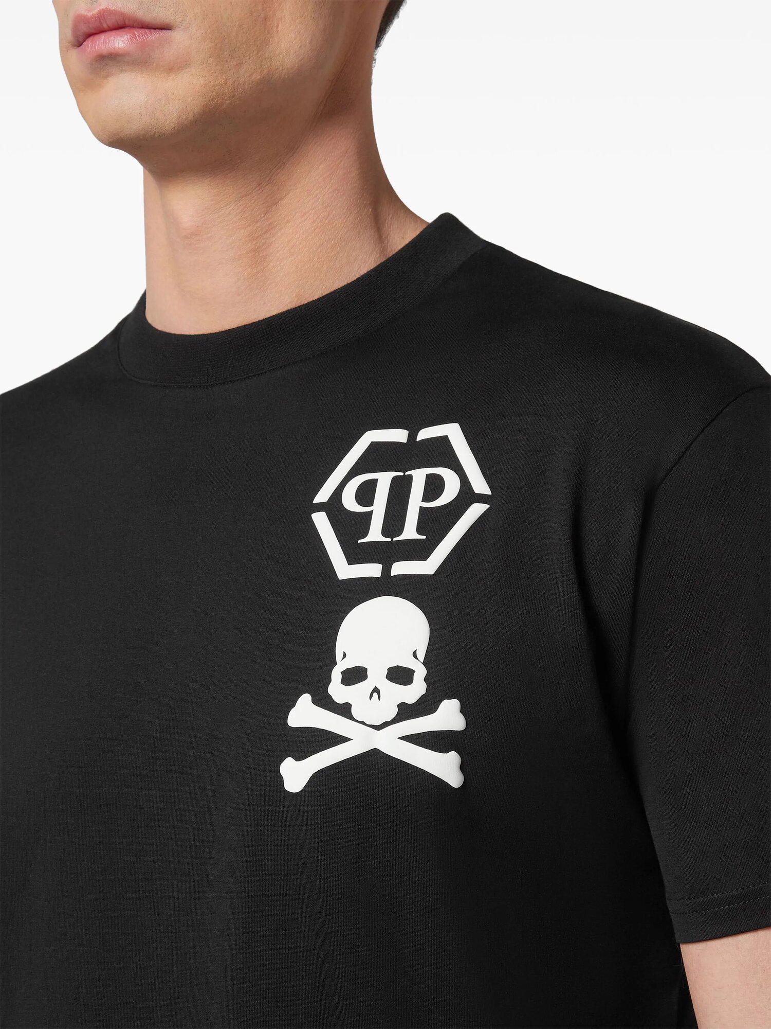 Футболка PHILIPP PLEIN Skull, размер XXXL, черный — фото 1