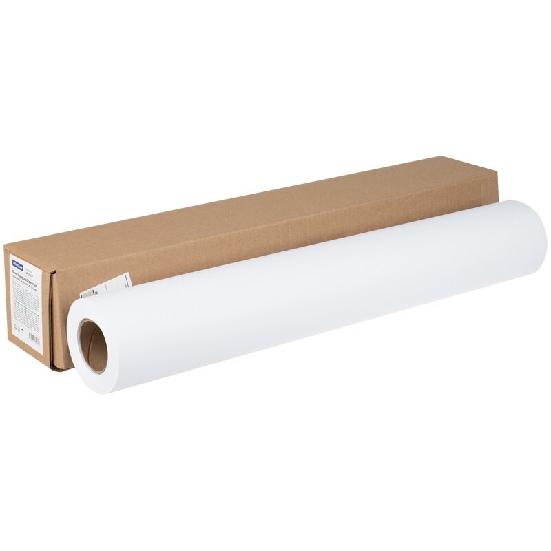 Бумага широкоформатная OfficeSpace 594х45,7 м, 80 г/м, втулка 50,8 мм, для плоттеров (UP_39277)