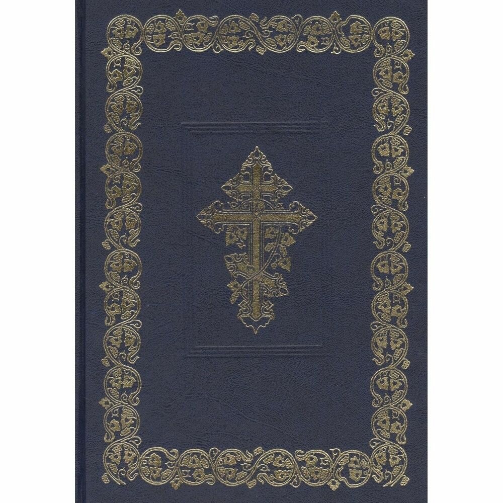 Книга Российское Библейское Общество Библия. Большая, синяя. 2011 год