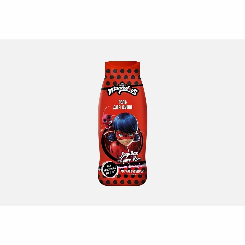 Гель для душа BIG CITY LIFE "Леди Баг и Супер Кот", Мягкое очищение, детский, 400 мл