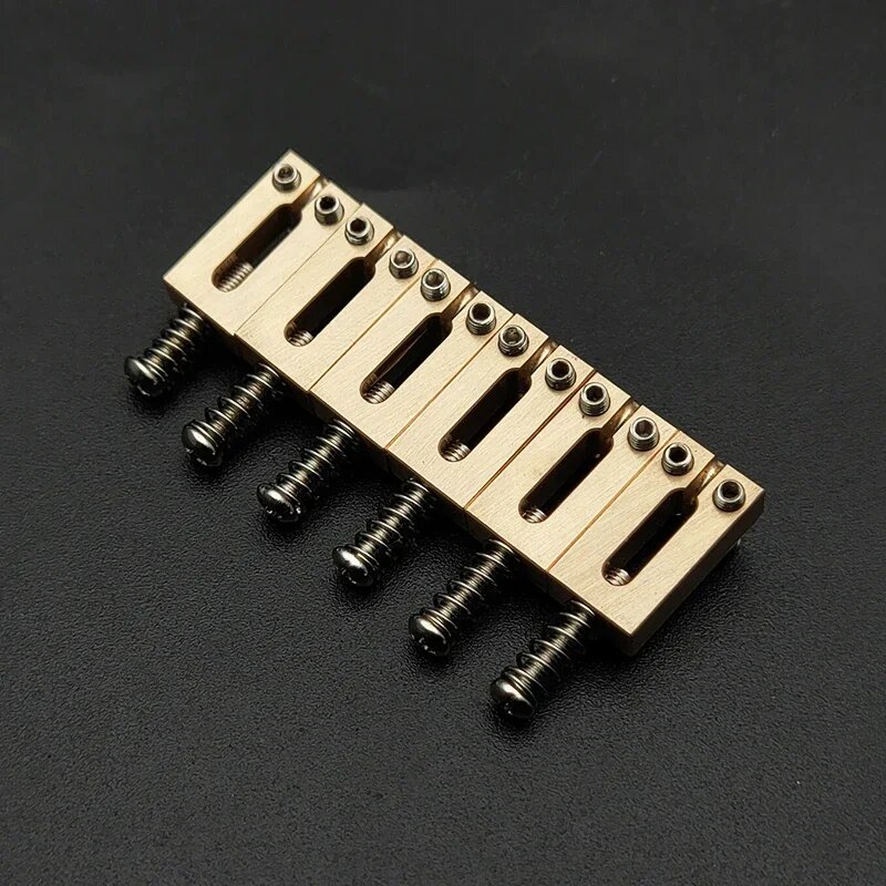 Седла для электрогитары MAXCHEER, 10.8mm, латунь