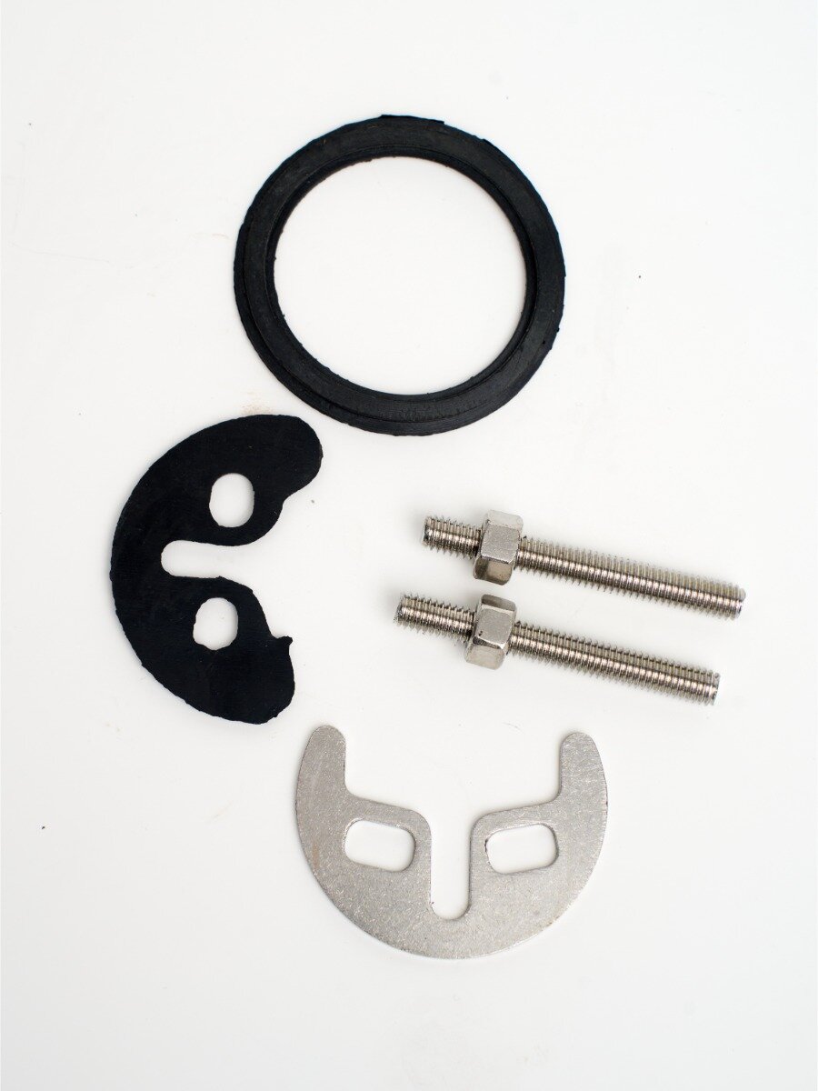 Комплект крепления для смесителя "2 шпильки", М6, для ванны и кухни