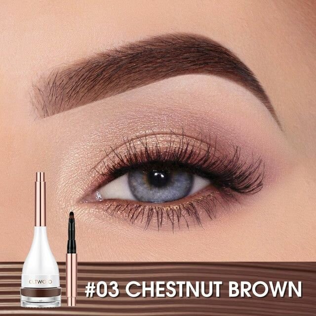 O.TWO.O Гель для бровей 03 Chestnut Brown