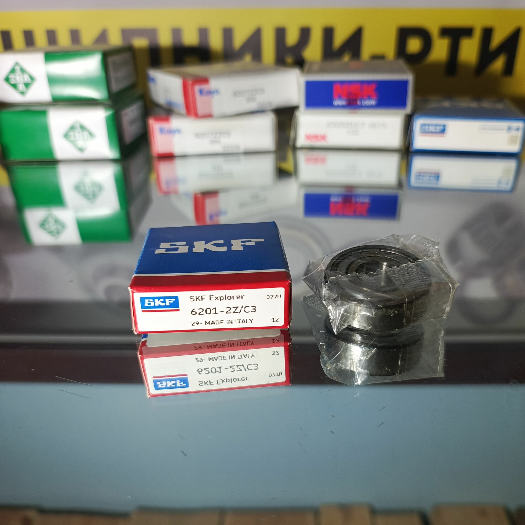 Подшипник 6201 ZZ C3 SKF; 80201 размер (12*32*10)