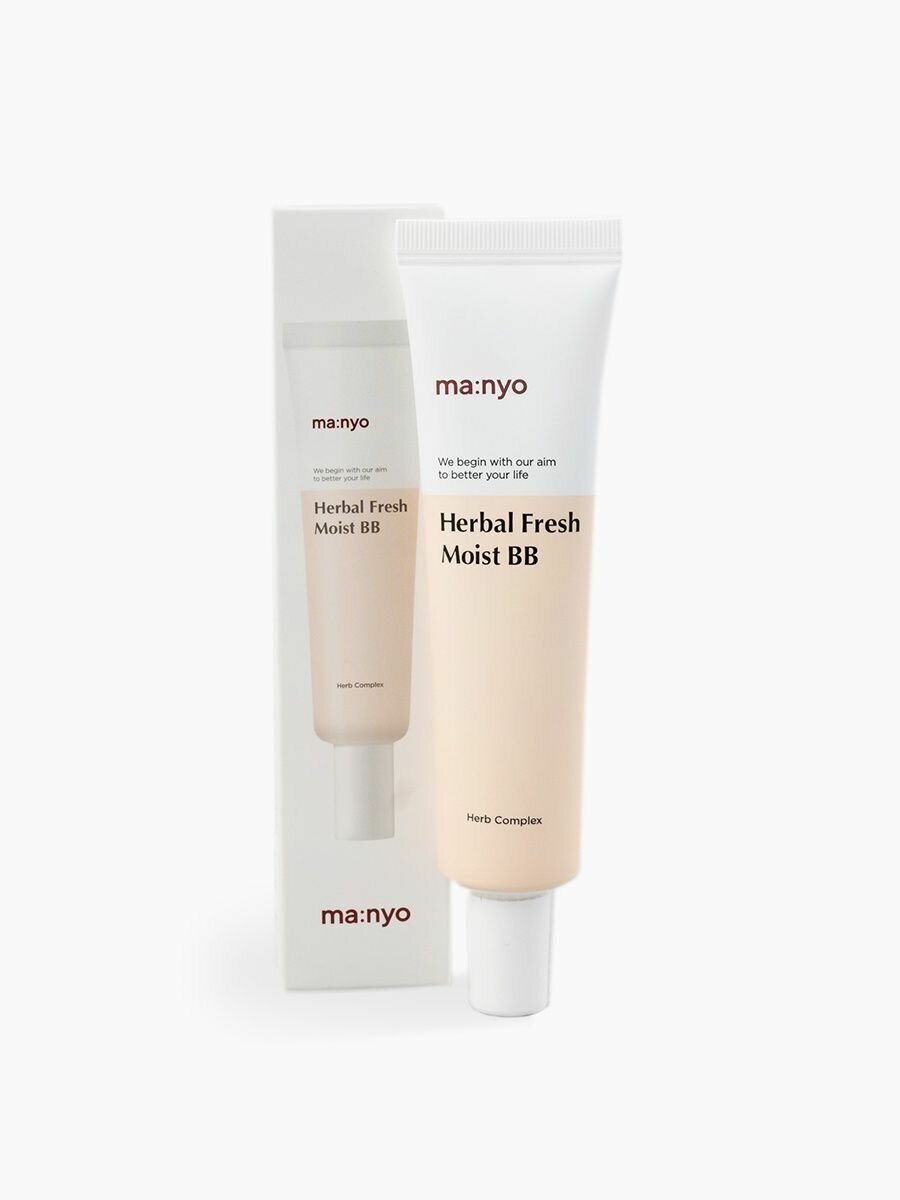 Увлажняющий гипоаллергенный BB-крем с экстрактами трав Manyo (Манио) HERBAL FRESH MOIST BB CREAM, 30 мл