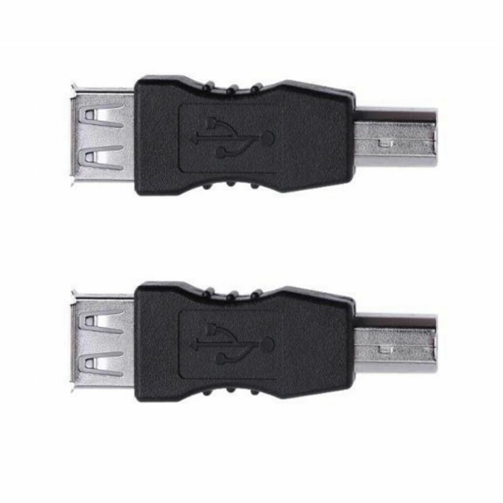 Многофункциональный адаптер-переходник с интерфейсом USB A от женщины к принтеру-мужчине