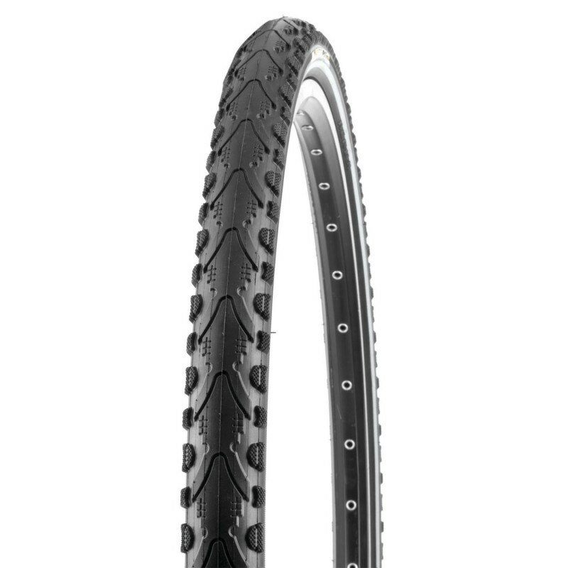 Велопокрышка 700х38C (40-622) KENDA KHAN K935, полуслик, черная