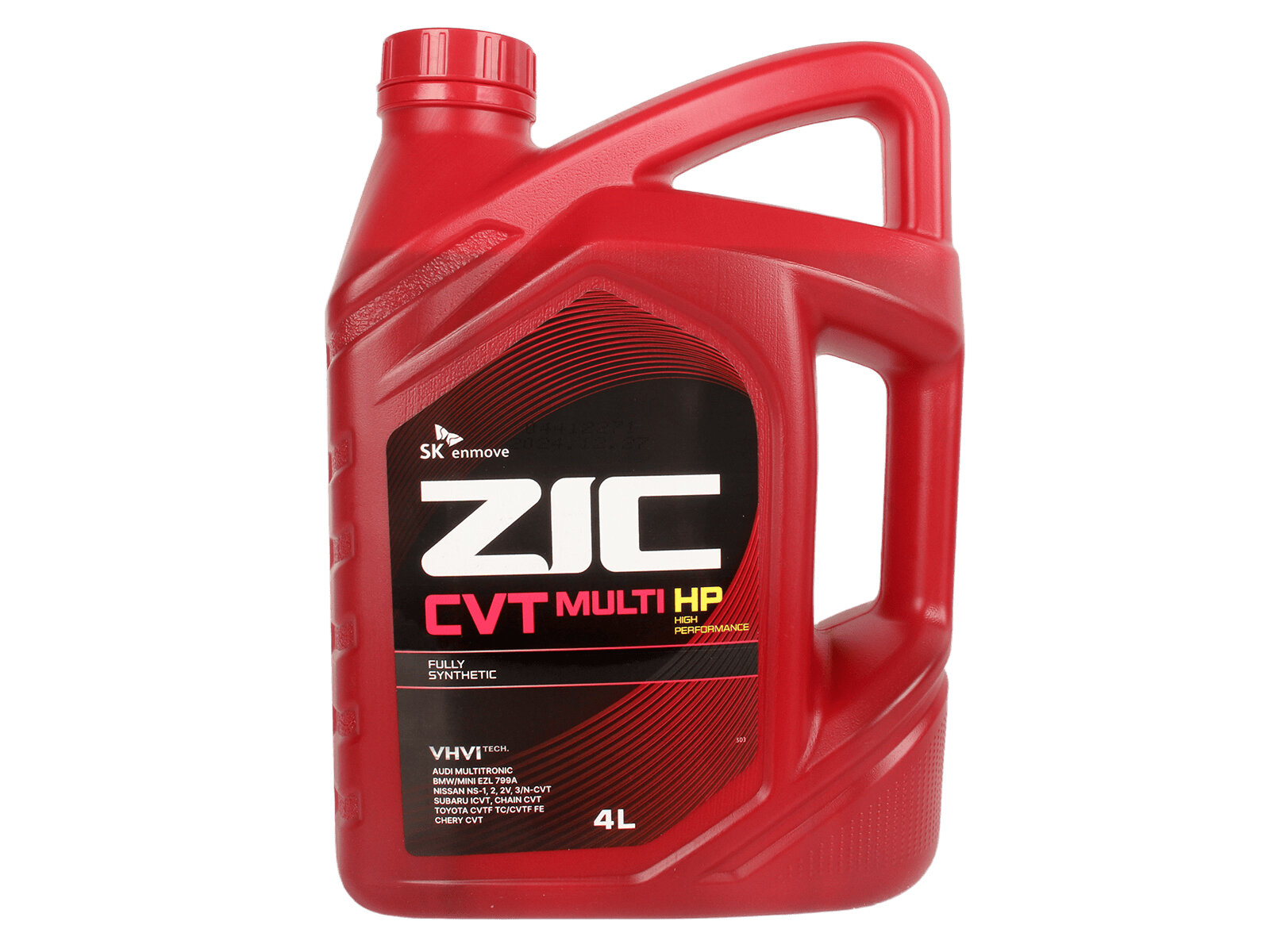 Масло трансмиссионное ZIC CVT Multi HP для вариатора 4л