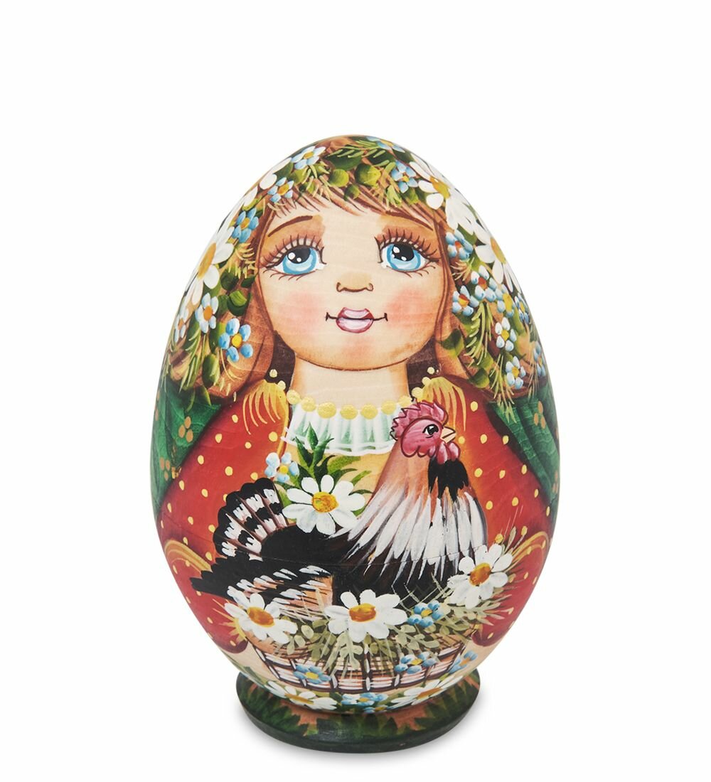 Матрешка-Яйцо 4м "Мария с цыплятами"