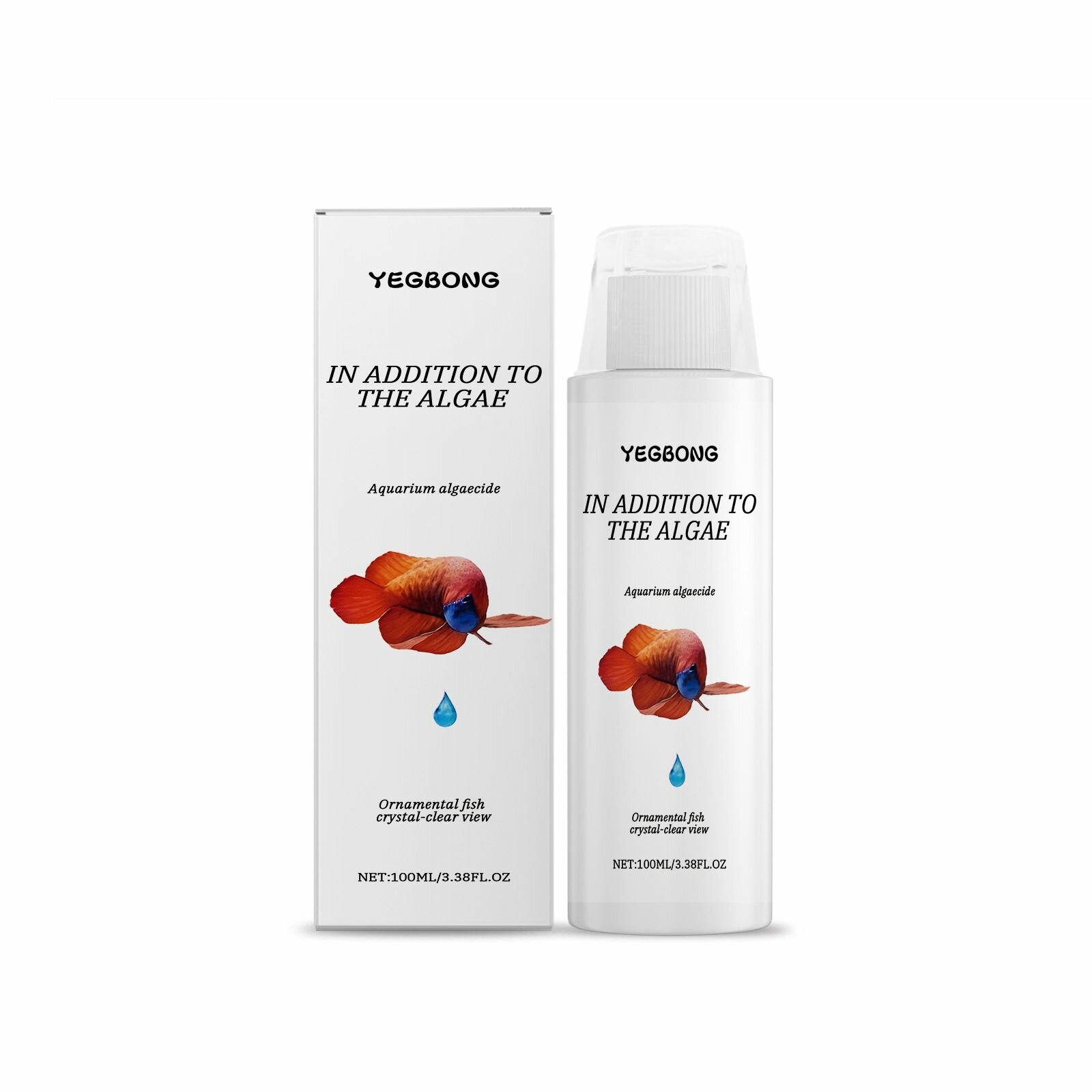 Yegbong Удалитель водорослей для аквариума, очиститель воды, решение удаления ,