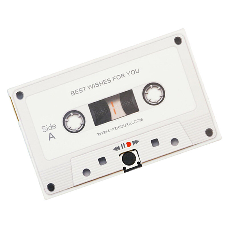 Запись поздравительной открытки, изысканная уникальная многоразовая записываемая поздравительная открытка «сделай сам» на день рождения, юбилеи, тип 1