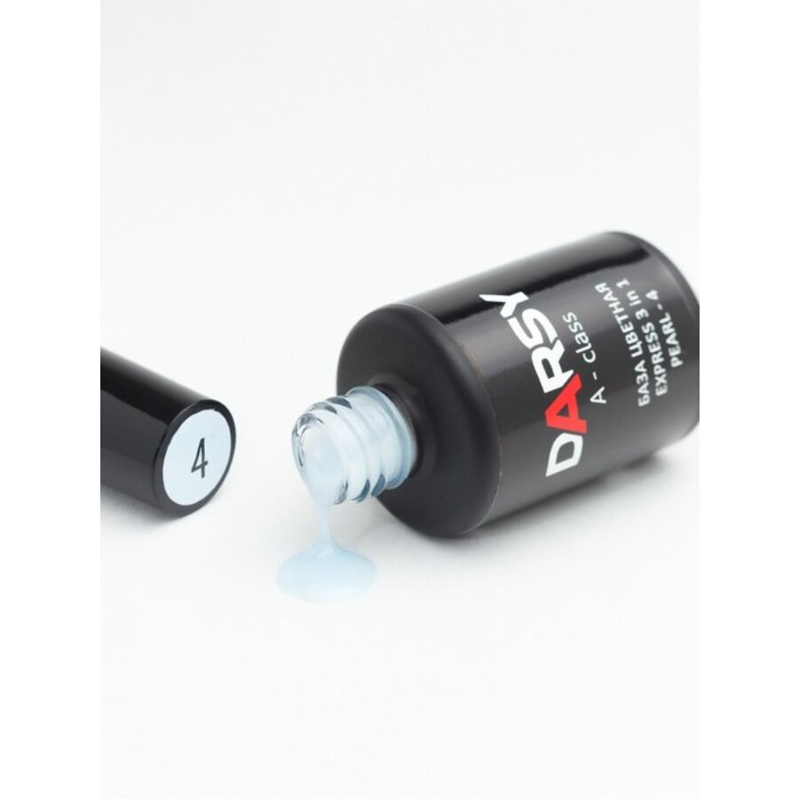 DARSY, Камуфлирующая база express 3 in 1 pearl №4, 8 мл