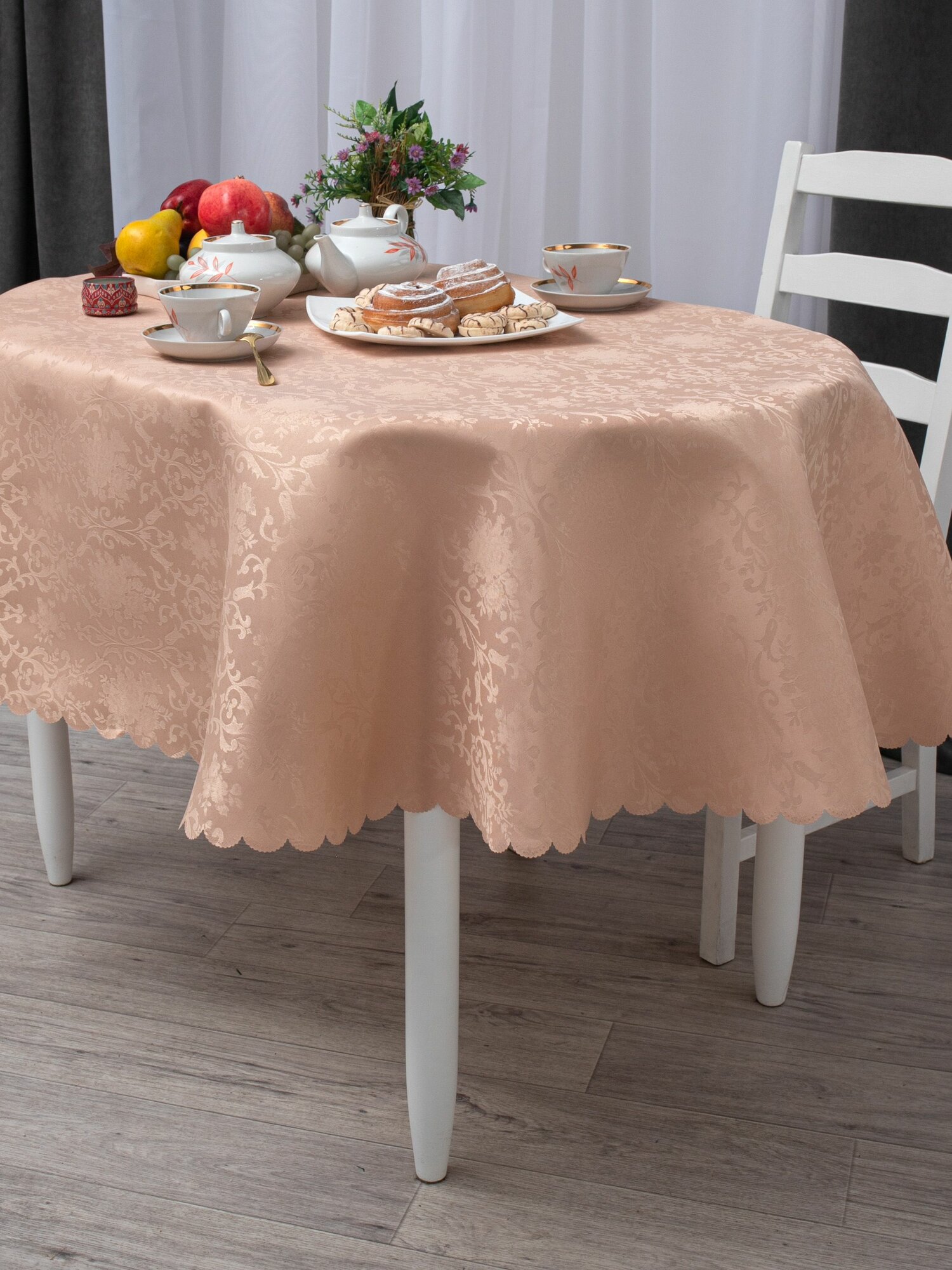 Скатерть овальная WELLNESS 180х150 см