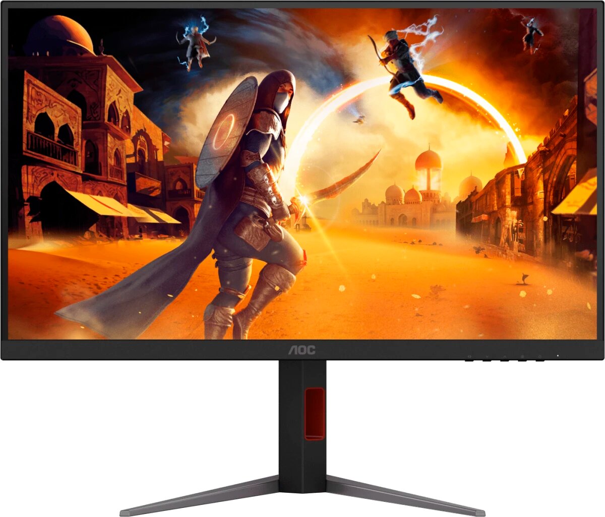 Монитор AOC 27" Q27G4ZMN, 16:9, VA QD-MiniLED, QHD, 1ms, 450cd, 240Hz, HDMI, DP, HAS