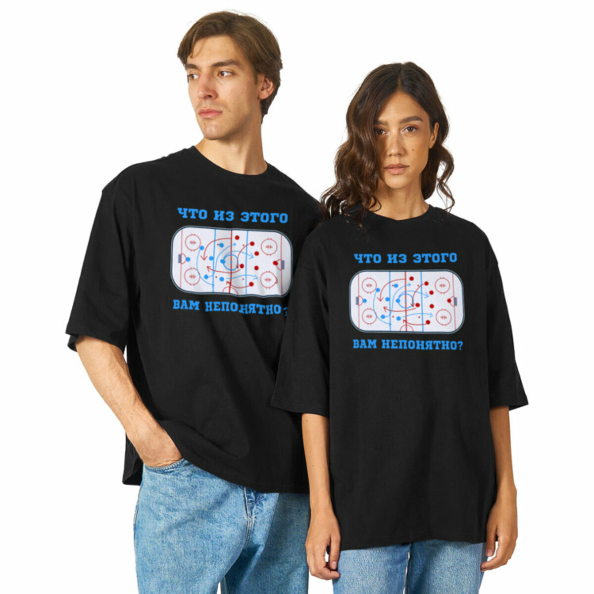 Футболка спортивная Оверсайз