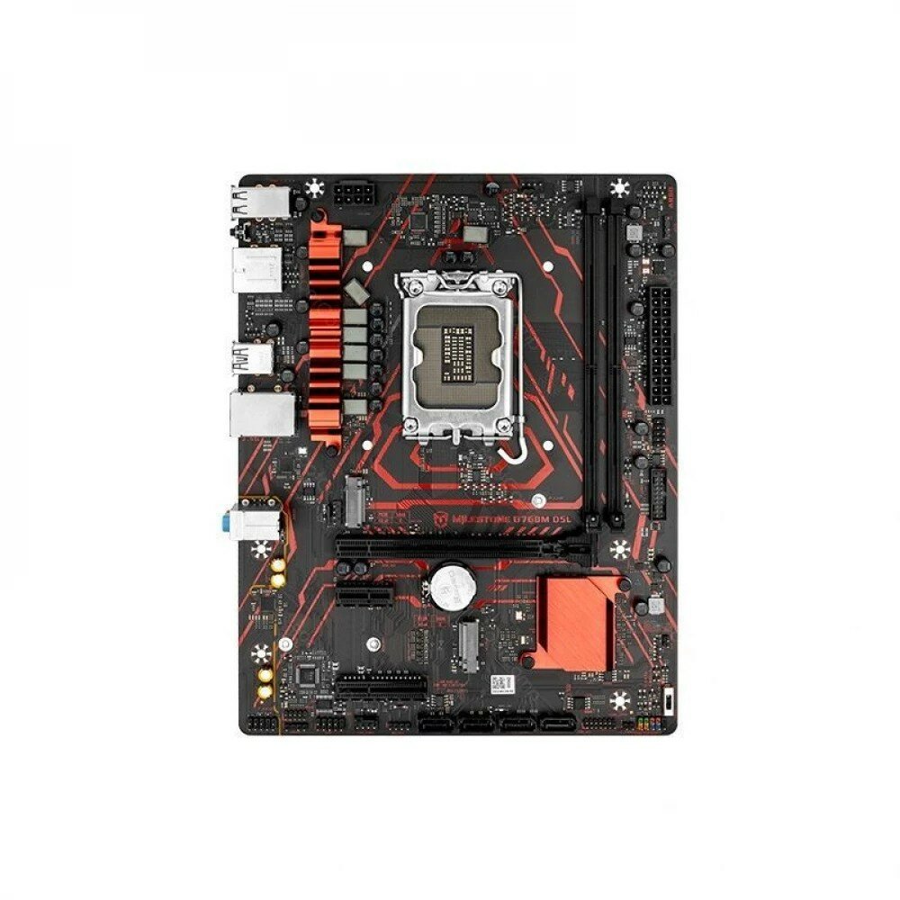 MAXSUN Материнская плата MS-Milestone B760M D5L V2 LGA 1700 2хDDR V 2хM.2