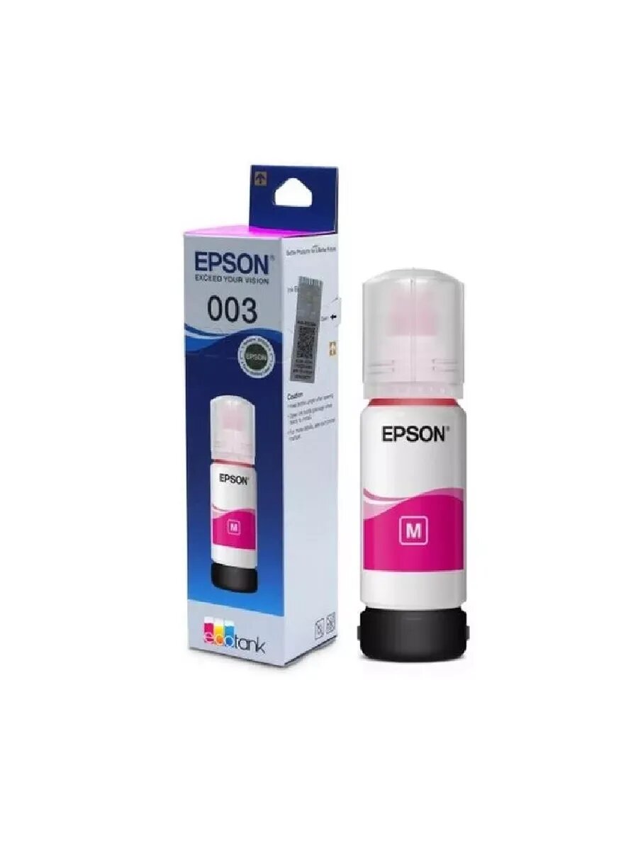 Чернила 003 C13T00V398 пурпурный 65мл