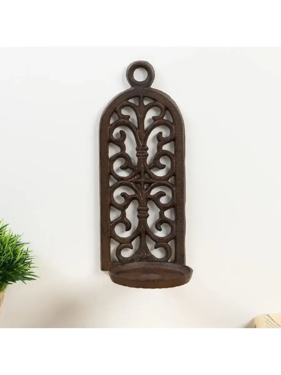 Подсвечник настенный "Ажур"