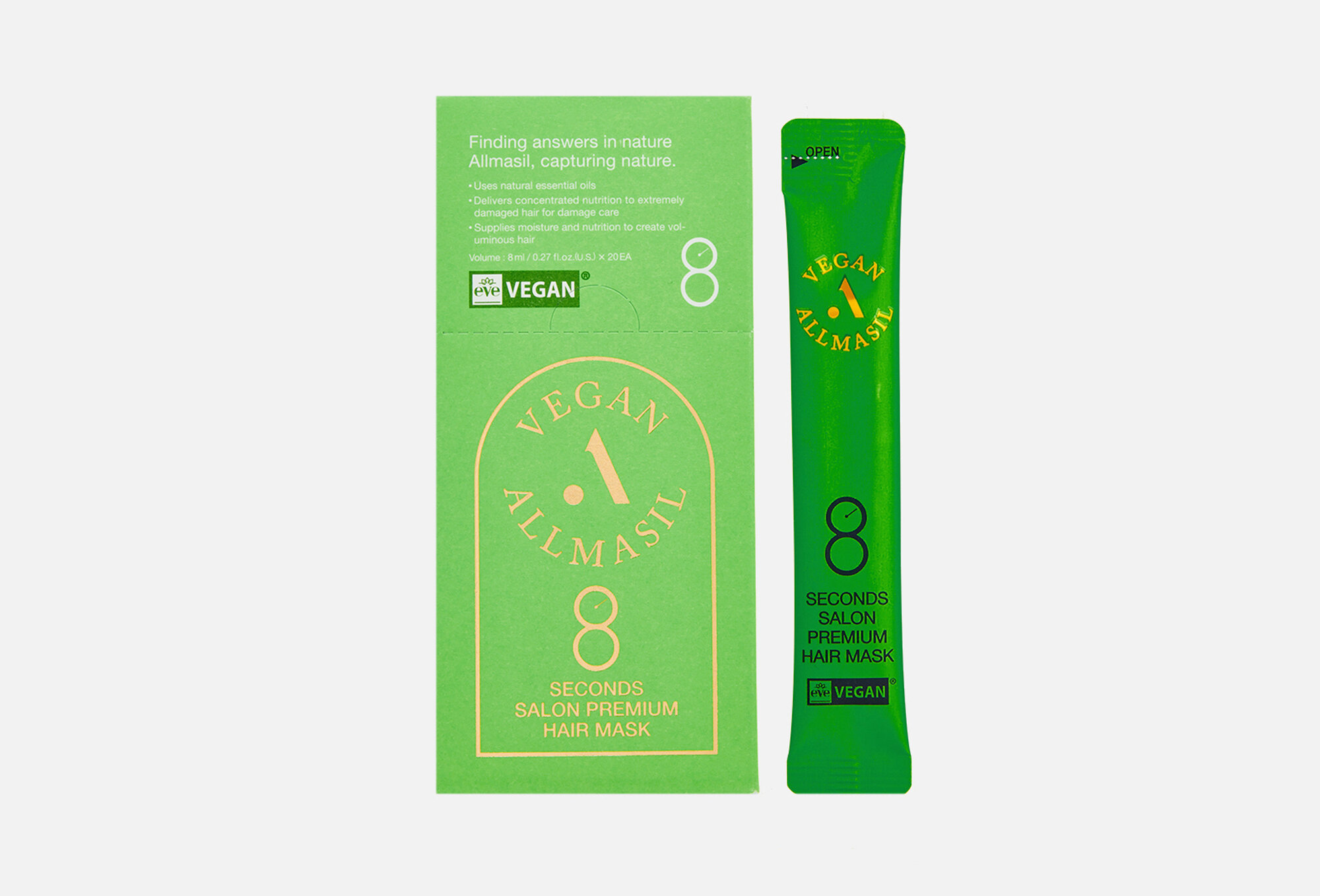 Увлажняющая маска для волос ALLMASIL 8 seconds salon premium hair mask